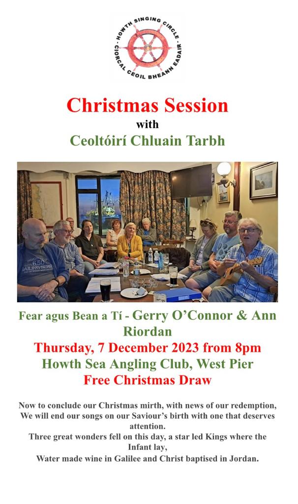 December 2023 Christmas Session – Howth Singing Circle